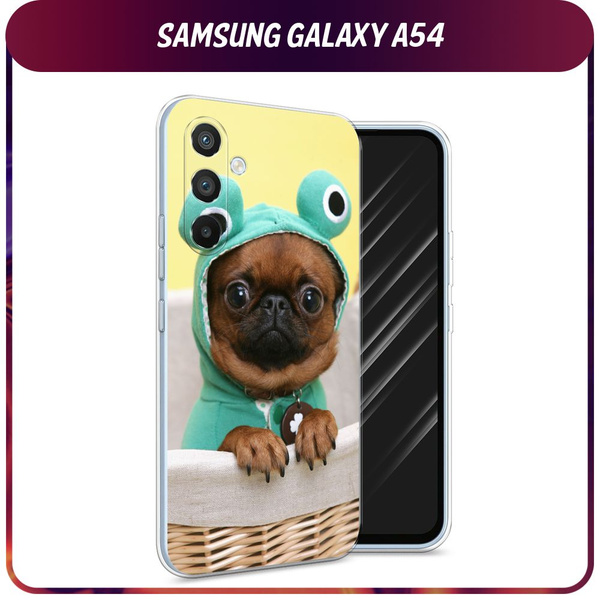 Силиконовый чехол на Samsung Galaxy A54 5G / Самсунг А 54 "Собачка в ...