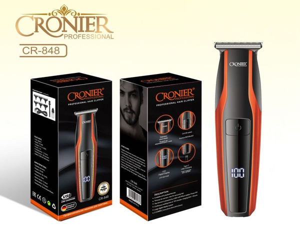Купить триммер CRONIER CRONIER-848 по низкой цене: отзывы, фото ...