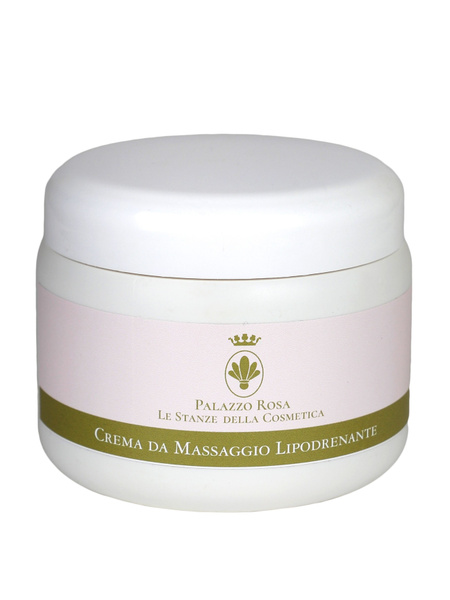 Массажный крем, Crema Per Massaggio Lipodrenante, 500 ml, Palazzo Rosa ...