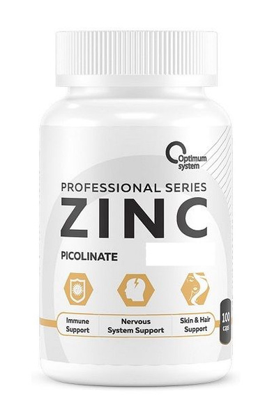 Zinc Picolinate Optimum System (100 капсул) - купить с доставкой по ...