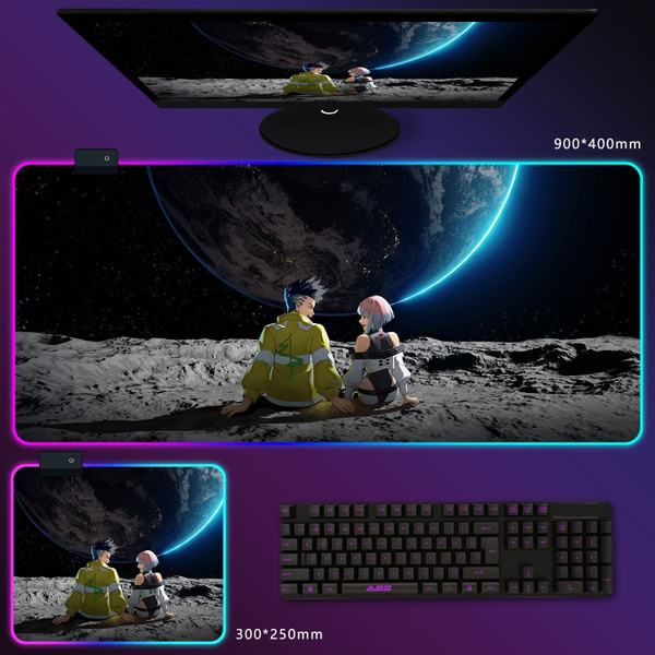 ACEATM Игровой коврик для мыши RGB коврик для мыши аниме стиль_RBG-1, M ...