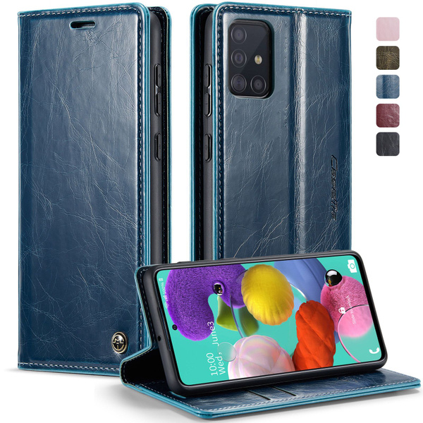 Caseme Кожаный книжка чехол для Samsung Galaxy A51 4G / M40S / Самсунг ...