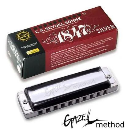 1847 Silver PT D Губная гармошка, Seydel Sohne 16301PTD купить на OZON ...