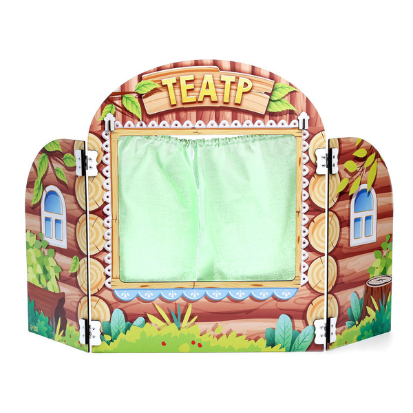 Ширма для кукольного театра Лесная мастерская "Избушка" - купить с ...