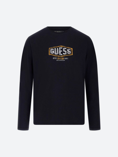 Лонгслив GUESS LS CN GUESS BOX CRAC - купить с доставкой по выгодным ...