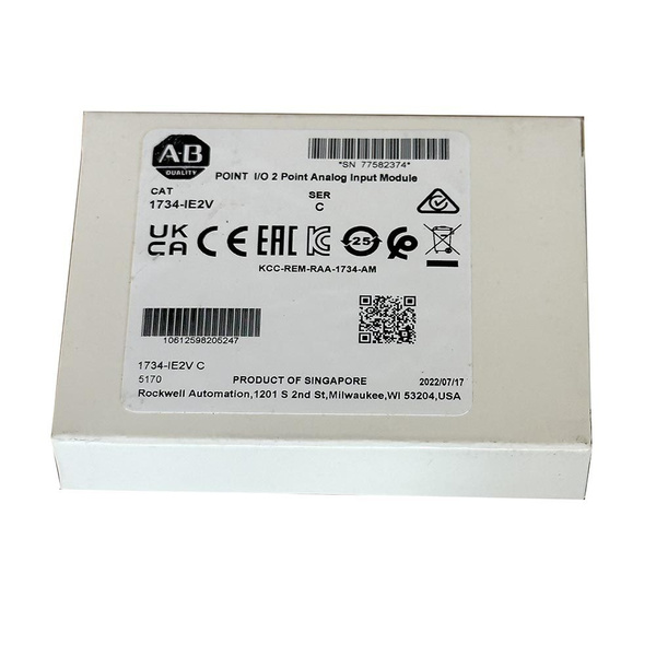 Allen Bradley 1734-IE2V/C Point I/O 2 Point Simulation модуль ввода ...