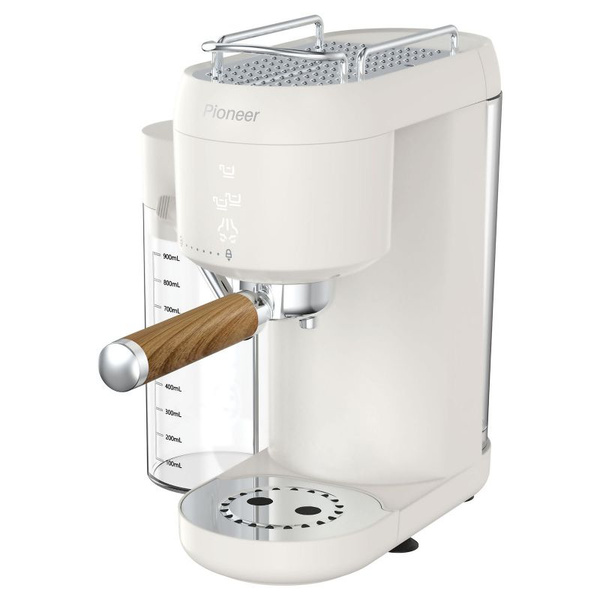 Кофемашина PIONEER CMA019 белый купить на OZON по низкой цене (1351538886)