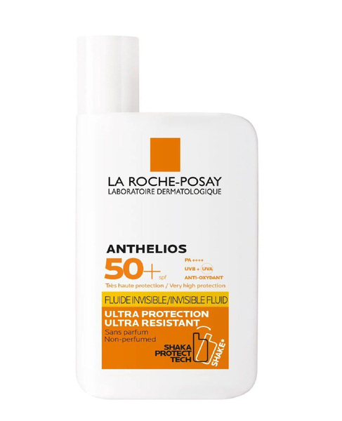 Anthelios Invisible Fluide SPF50 солнцезащитный крем флюид для лица и ...