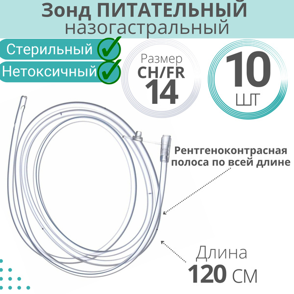 Зонд питательный 120 см (назогастральный) - купить с доставкой по ...