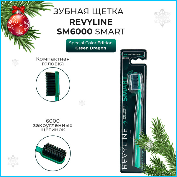 Зубная щетка Revyline SM6000 SMART Special Color Edition Green Dragon ...