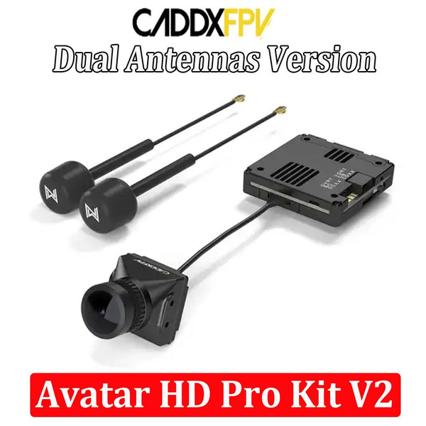 Caddx Walksnail аватар HD Kit V2 / Avatar HD Pro Kit (двухантенная ...