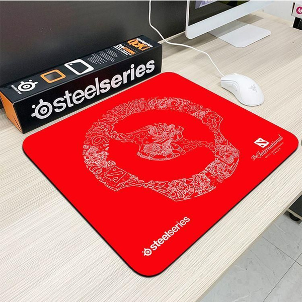 Игровой коврик для мыши SteelSeries Kovrikiss, L, красный - купить с ...