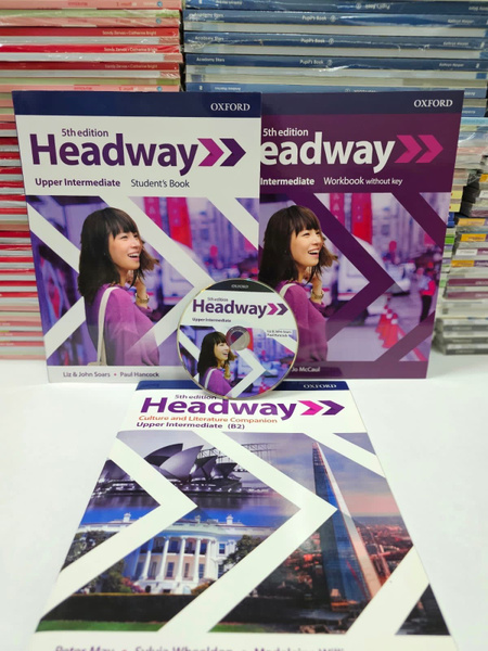 Headway Upper intermediate 5-th edition (5 издание). КОМПЛЕКТ: Учебник + Рабочая тетрадь ...