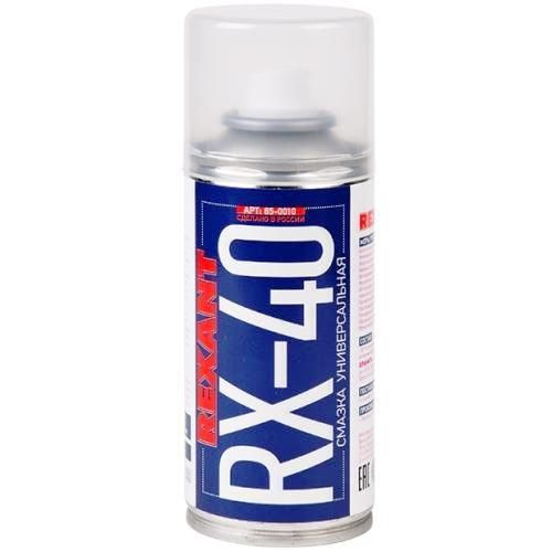 Масло/смазка-спрей универсальная RX-40 Rexant 85-0010 тип WD-40 - спрэй 150 мл - купить по ...