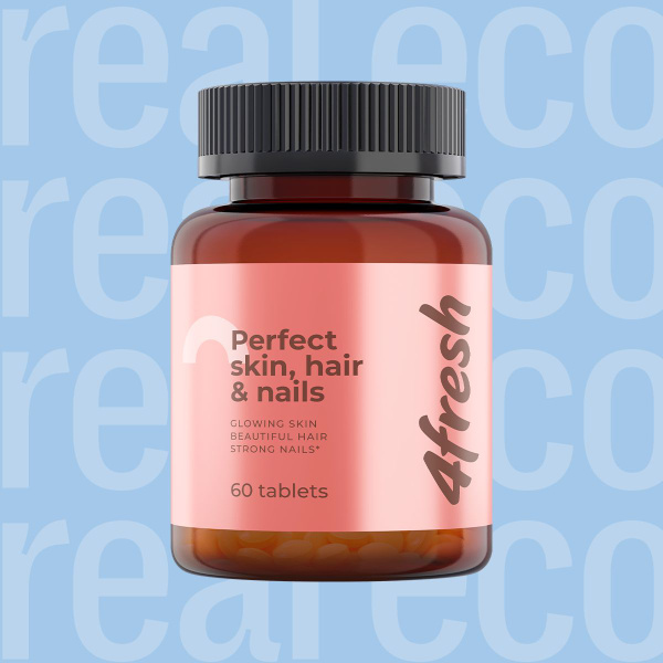 Витаминный комплекс для волос, кожи и ногтей (skin, nails, hair) 4fresh HEALTH, мультивитаминный ...