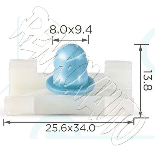 Клипса крепежная автомобильная, 5 шт. купить по выгодной цене в ...
