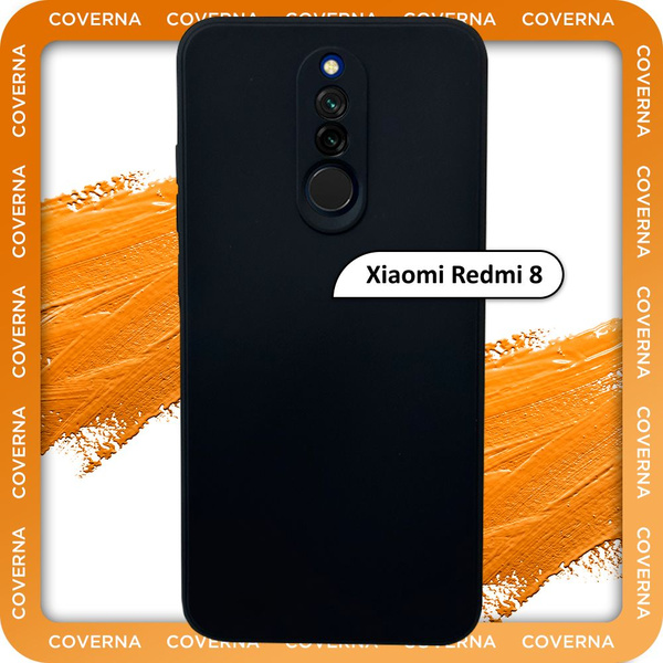 Чехол на Xiaomi Redmi 8 на Редми 8, накладка с однотонной матовой ...