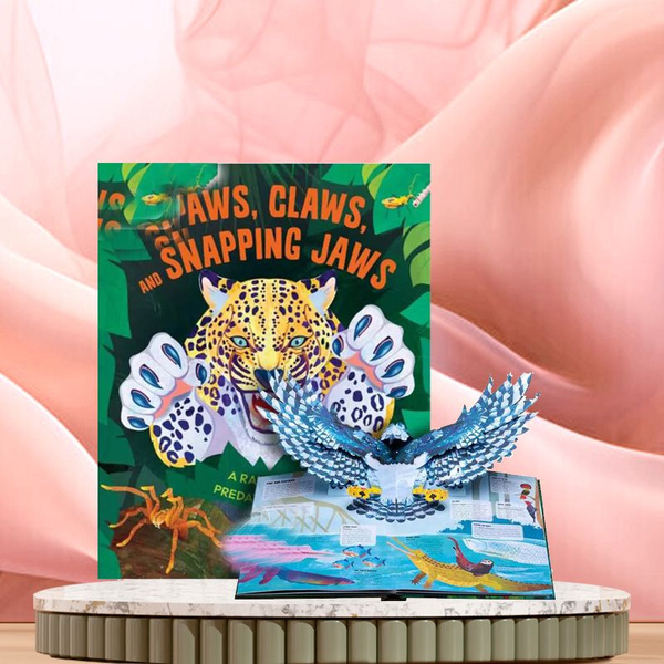 Английский оригинал: Paws Claws and Snapping Jaws Pop Up Book - купить ...