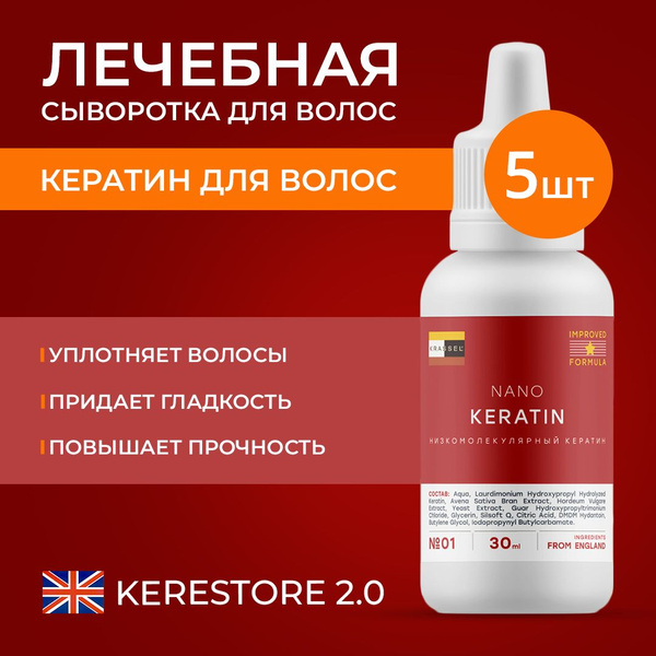 Реставратор структуры волос - NANO KERATIN - низкомолекулярный ...