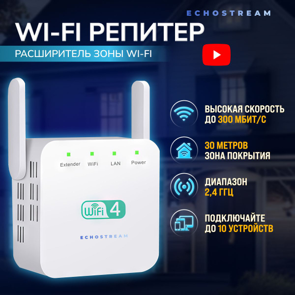 Усилитель Wi-Fi-сигнала Echostream ES-WF-0570 - купить по выгодной цене в интернет-магазине OZON ...
