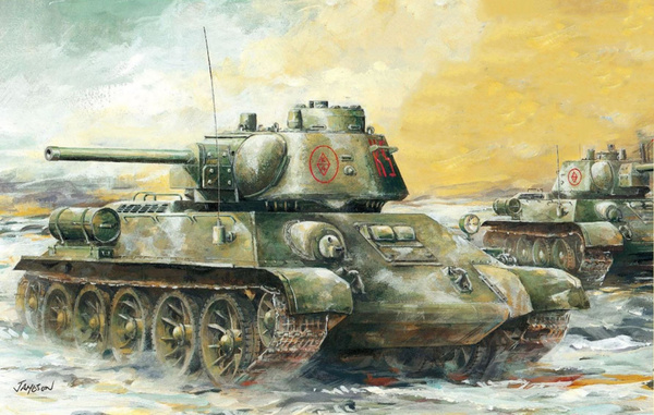 DRAGON 6757 1/35 Т - 34 / 76 Командная башня командира танка ...