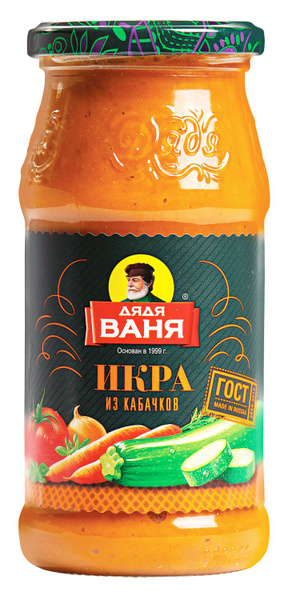 Кабачковая икра Дядя Ваня, 460 г - купить с доставкой по выгодным ценам ...