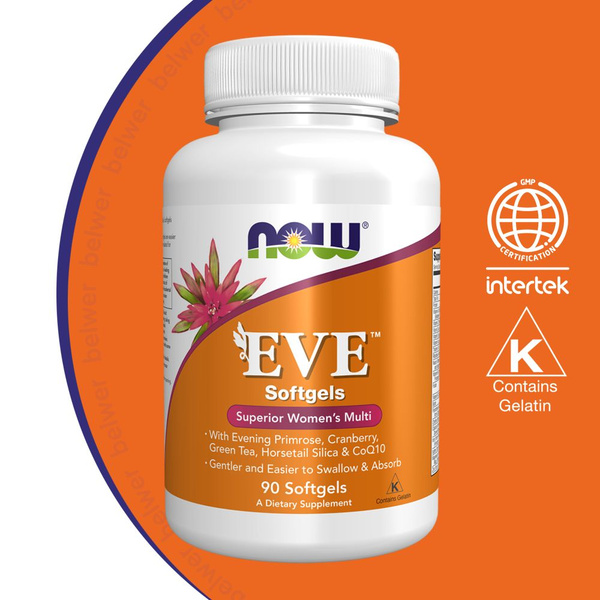 Now Foods Eve Softgels 90 капсул, Мультивитамины для женщин Ева ...