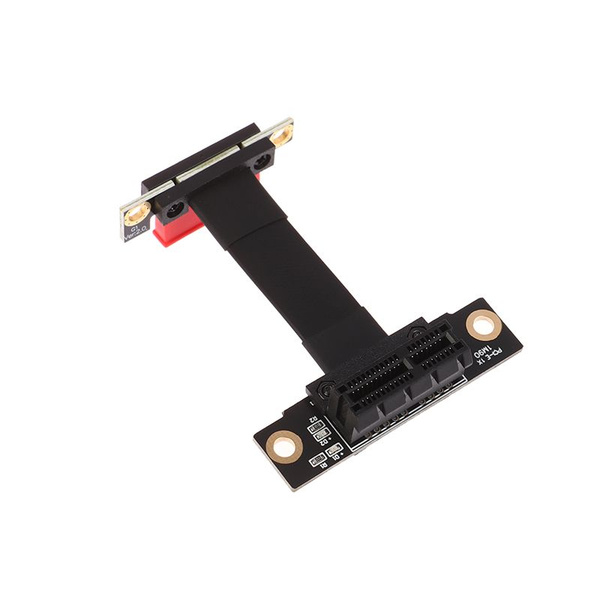 Кабель PCIE X1 Riser Cable Двойной удлинитель под прямым углом 90 ...