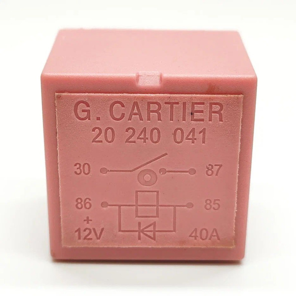 Реле 12V 40A 4-х контактное с диодной защитой 20 240 041 RENAULT ЛАРГУС 1.6 16кл-RENAULT Logan I ...