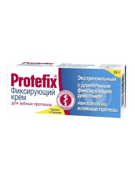 Фиксирующий крем экстра-сильный для зубных протезов 24 гр - купить с ...