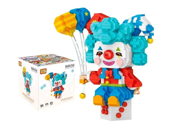 Конструктор LOZ Праздничный клоун, 8918_MK купить на OZON по низкой цене (1981830161)