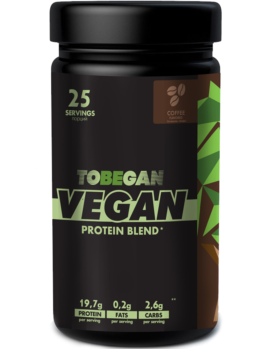 Характеристики Изолят протеина соевого белка Tobegan Vegan Кофе ...