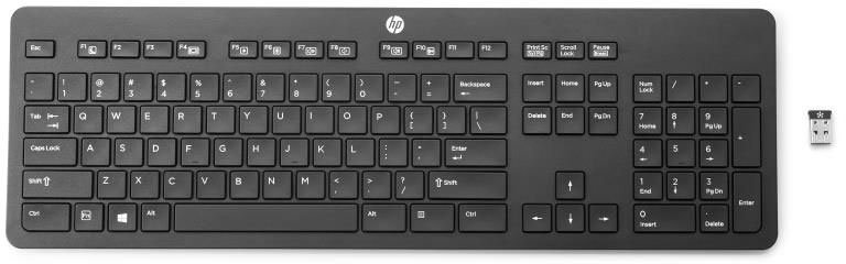 Мембранная клавиатура HP Slim Wireless (Link-5) Keyboard RUSS купить по ...
