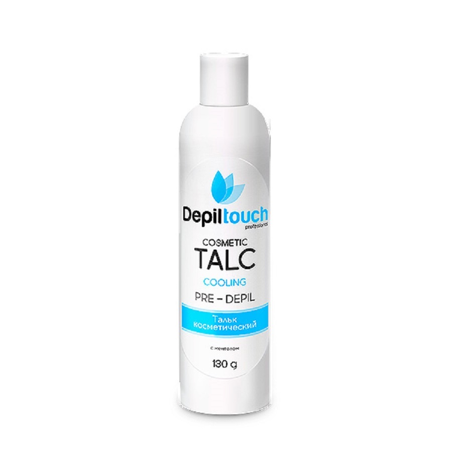 DEPILTOUCH PROFESSIONAL Косметический тальк с ментолом, 130 гр — купить ...