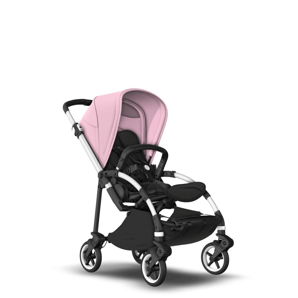 Коляска прогулочная Bugaboo Bee6 base шасси Alu/Black/Soft pink — купить в интернет-магазине ...