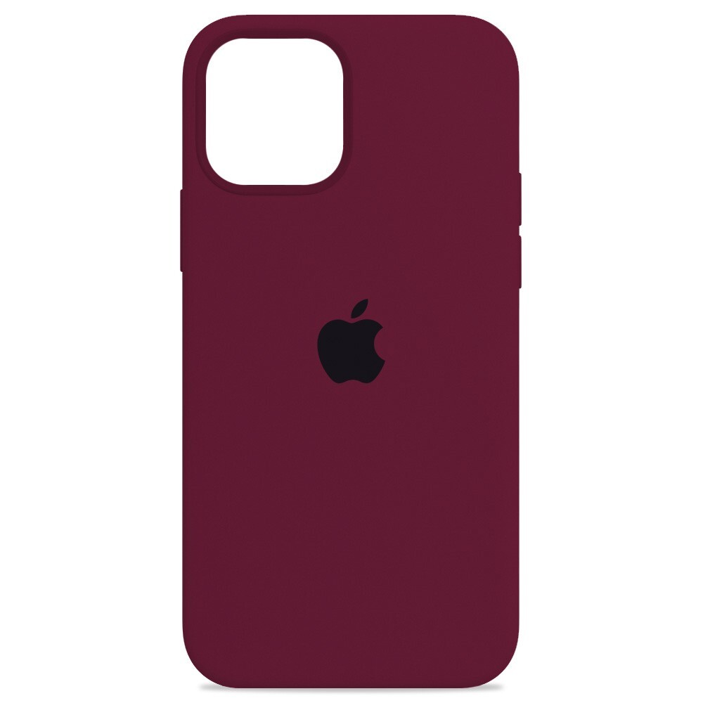 Силиконовый чехол для iPhone 12 Pro Max, Винный, iGrape — купить в ...