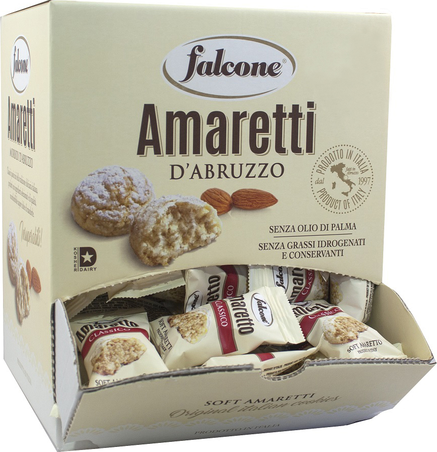 Печенье сдобное Falcone Амаретти Amaretti classici, мягкие классические ...