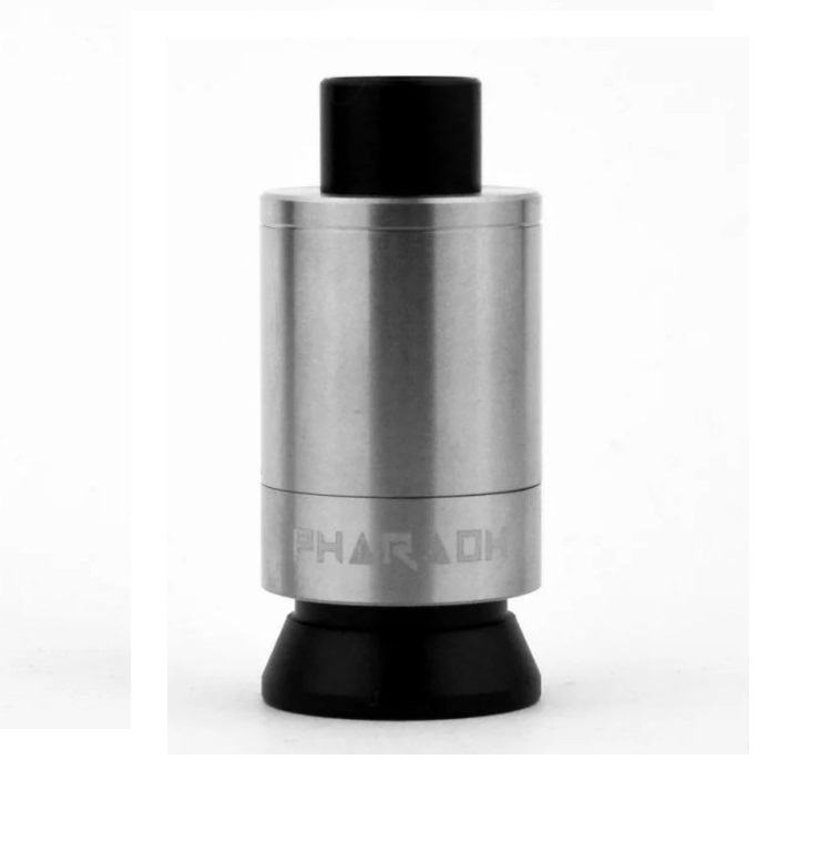 Дрипка GEEK VAPE&DIGIFLAVOR PHARAOH RDA Серебро, 1 шт. без жидкости ...
