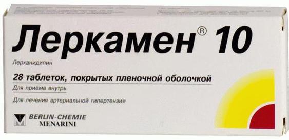 Леркамен 10, таблетки покрытые пленочной оболочкой 10 мг, 28 штук ...