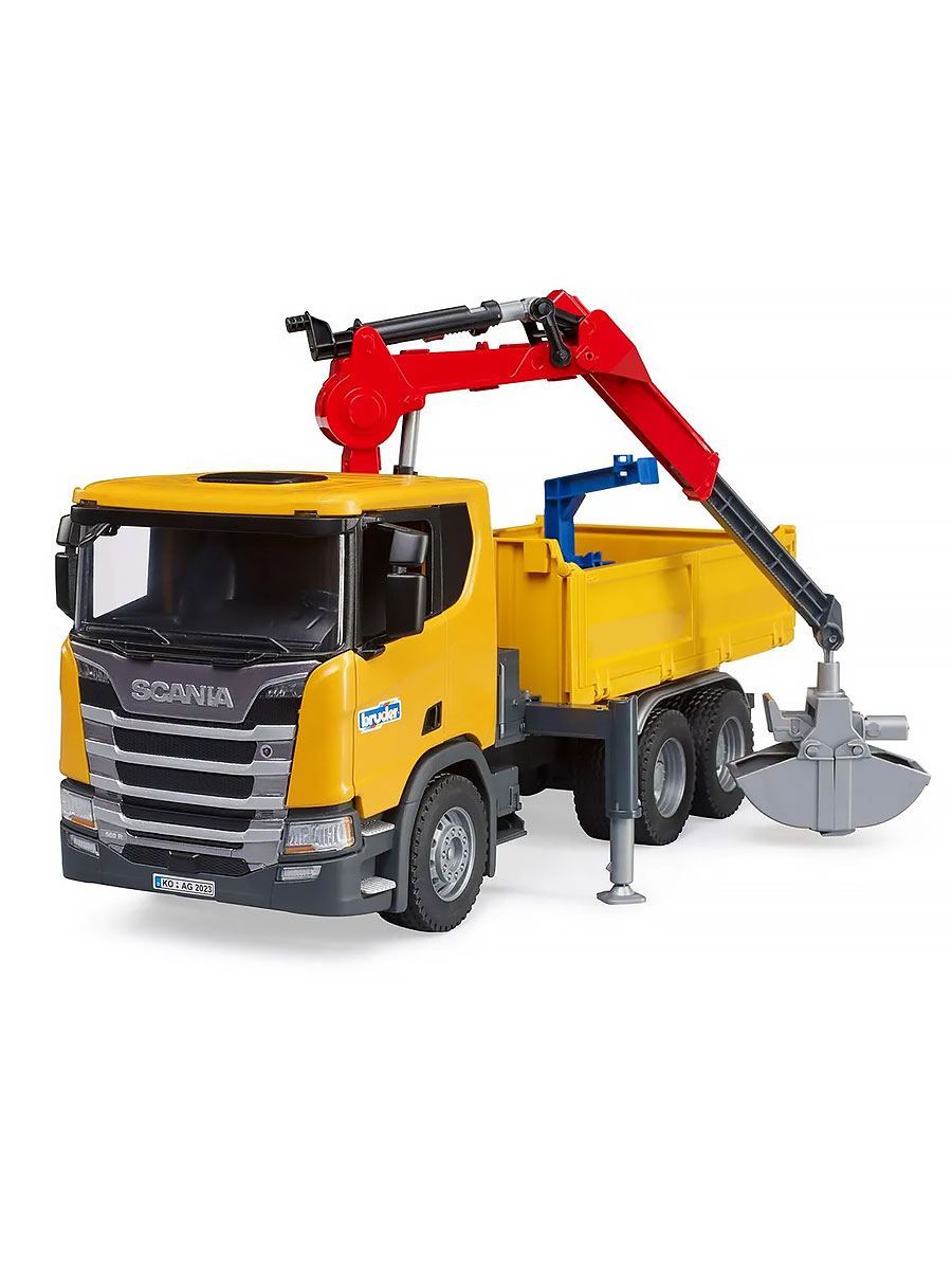Bruder Scania Кран — купить в интернет-магазине OZON по выгодной цене