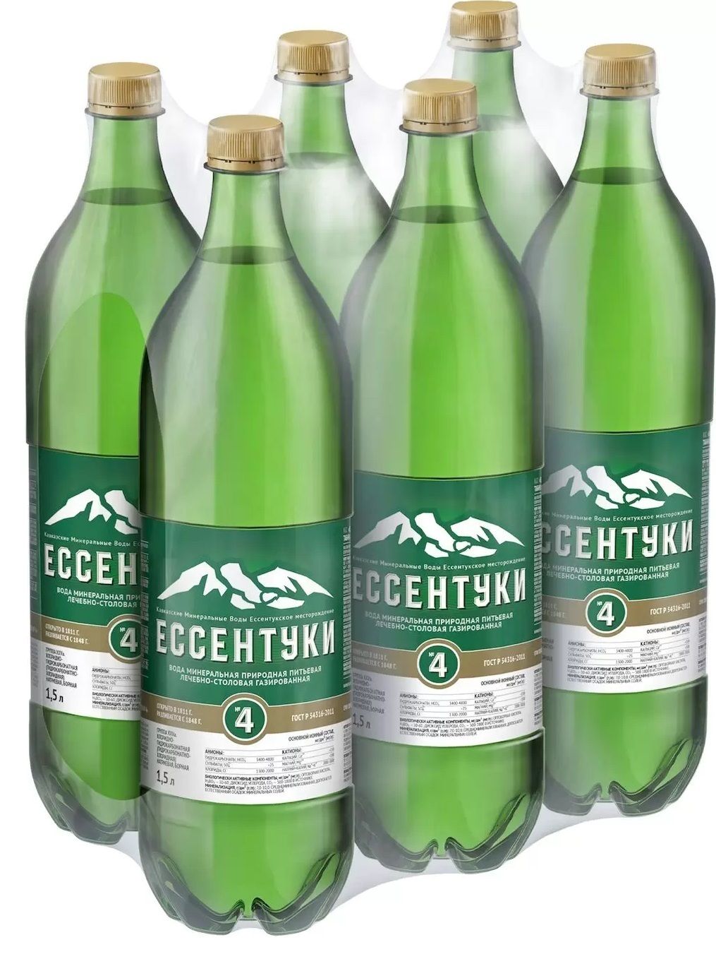 Вода Ессентуки 4 купить на OZON по низкой цене