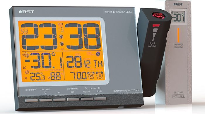 Проекционные часы RST 32765, Black купить по низкой цене с доставкой и ...