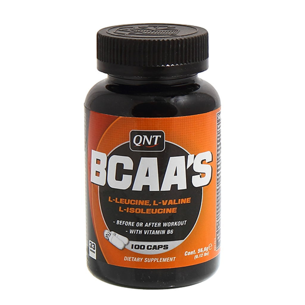 BCAA QNT BCAA QNT ВСАА'S 100 капс — купить в интернет-магазине OZON с ...