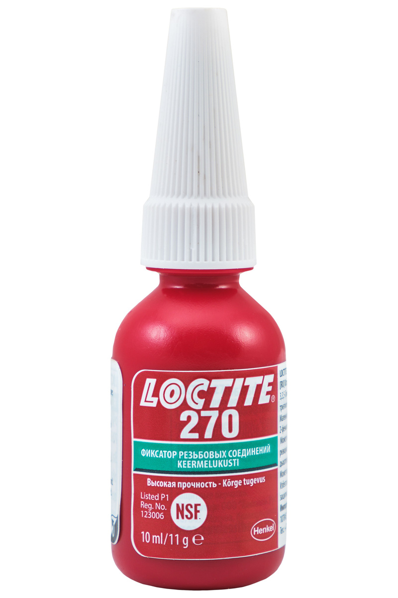 Фиксатор резьбовой высокой прочности Loctite 270 10 мл - купить по ...