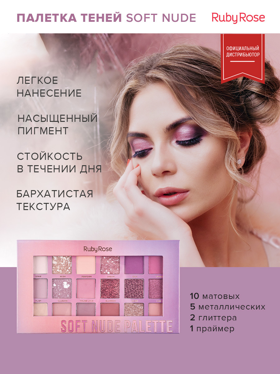 Ruby Rose / тени для век / Руби Роуз / косметика / тени / палетка теней ...