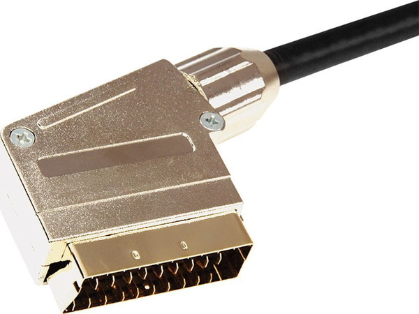 Кабель SCART REXANT Шнур Rexant Gold Металл Scart Plug - Scart Plug 21 ...