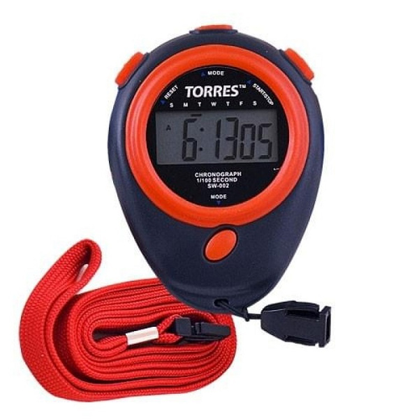 Секундомер Torres Stopwatch арт.SW-002 черный-красный купить по низкой ...