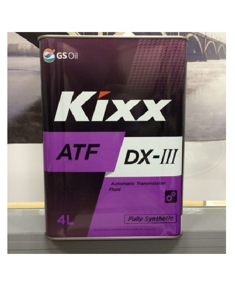 KIXX ATF DX-III Жидкость трансмиссионная АКПП (Корея) (4L) - купить по выгодной цене в интернет ...