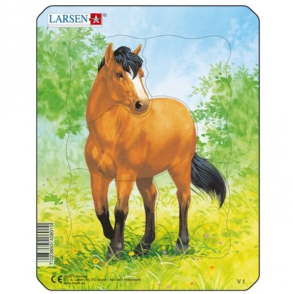 Пазл Larsen Рисунки животных Лошадь, V1_1 - купить с доставкой по ...