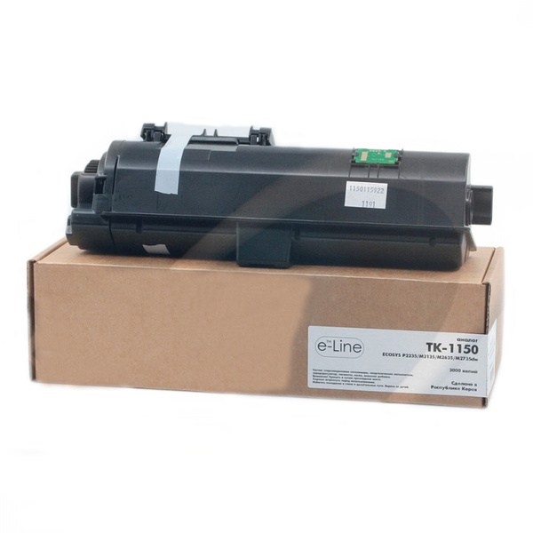 Расходник для печати БУЛАТ s-Line TK-1150 e-line, Черный (black), для ...